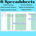 Crochet Pricing Tool- Market Inventory Planner- Spreadsheet – Crochet ...